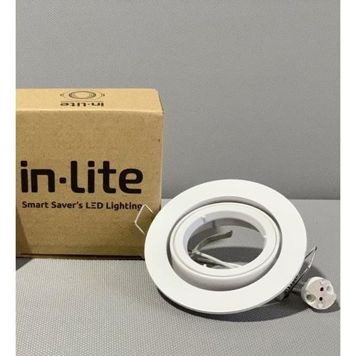 Jual Kap Rumah Downlight Lampu INLITE MR16 INFX038 Bodi Putih Tanam ...