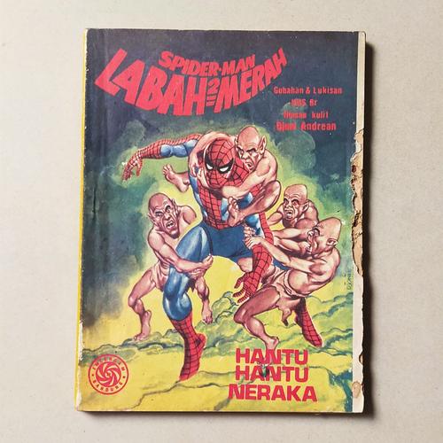 Jual Komik jadul Labah Labah Merah - Hantu Hantu Neraka edisi bundel ...