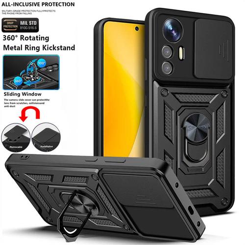 Promo Armor Lens Ring Case Xiaomi 12 Lite - Camshield Stand Ori Hybrid ...