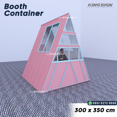 Jual BOOTH CONTAINER SEGITIGA - 300 x 350 cm - Booth Container - Kota ...