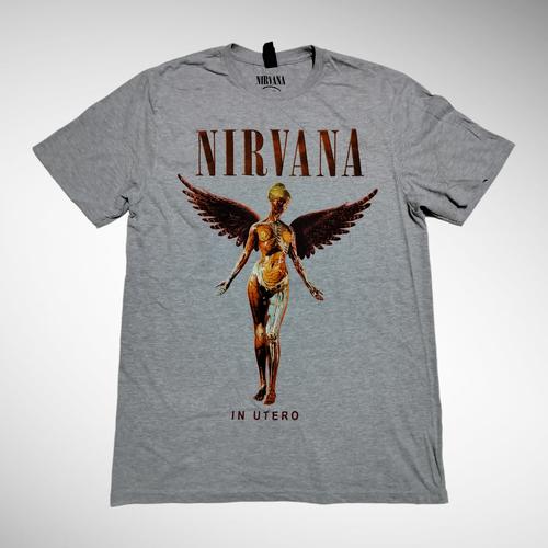 Jual Tshirt nirvana - in utero grey - Kota Kediri - LOUD MERCH | Tokopedia