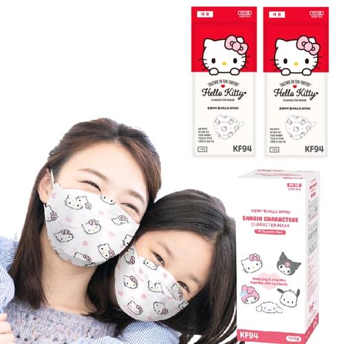 Jual [1 Pcs]Masker Korea KF94 Character Mask Hello Kitty, My Melody ...