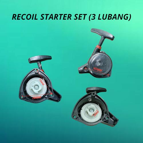 Jual Recoil Starter Lengkap Kap Engkol Tarikan Gas Mesin Semprot Hama TU26 - 3 Lubang - Kota ...