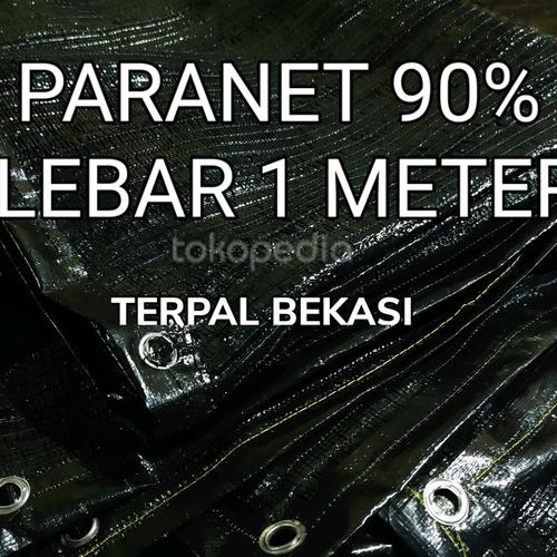 Jual PARANET 90% LEBAR 1 METER PARANET TANAMAN DAN TERAS PAKE LIS HITAM ...