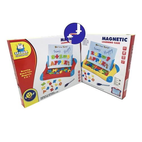 Jual Mainan Anak Magnetic Learning Case Edukasi Belajar Huruf PAPAN ...