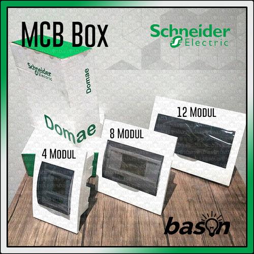 Promo SCHNEIDER MCB Box 4 / 8 / 12 Modul - Domae MCB Panel - 4 Modul ...