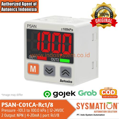 Jual Digital Pressure Switch Autonics PSAN-C01CA-RC1/8 Compound ...