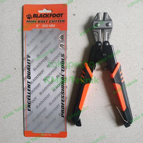 Jual TANG POTONG BESI 8" MINI BOLT CUTTER BLACKFOOT 200MM GUNTING PLAT ...
