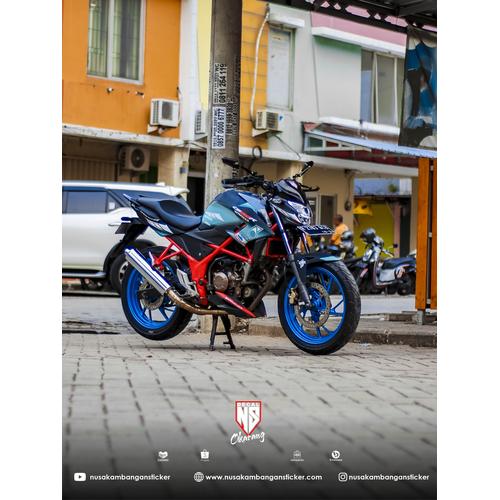 Jual Desain Motor Honda CB150 Livery Petronas Hitam Hijau Tosca Custom ...