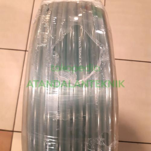 Jual Selang Elastis Tebal Bening Puso 5/8 inci 1 Roll 100 Meter ...