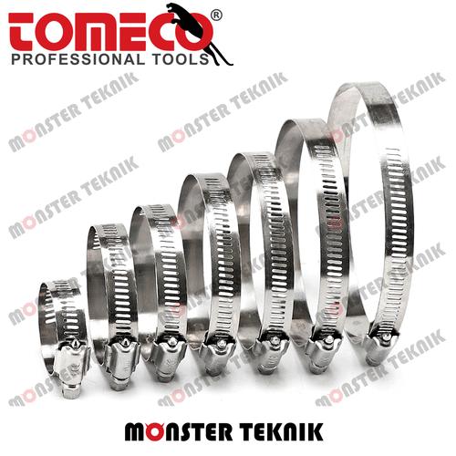 Jual Klem Selang Tomeco Hose Clamp Stainless Steel Klem Slang - 1/2 ...
