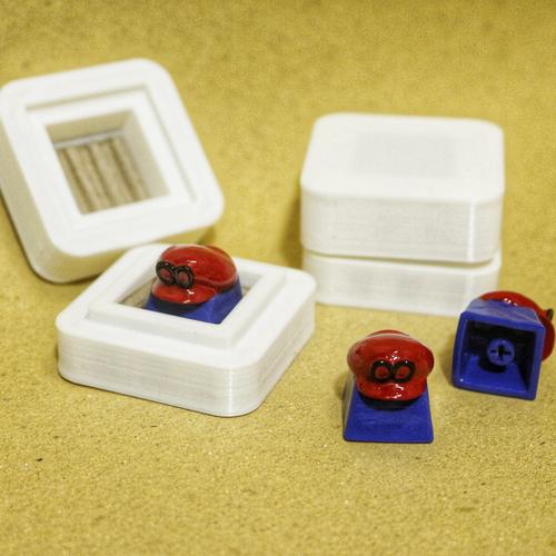 Jual Artisan Keycap/Keycaps for Mechanical Keyboard Super Mario Cappy ...