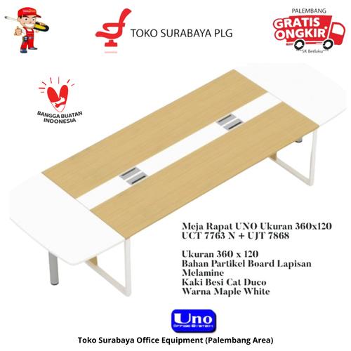 Jual Meja Meeting Meja Rapat 360 cm Meja Kantor UNO New Modern UFT 7763 ...