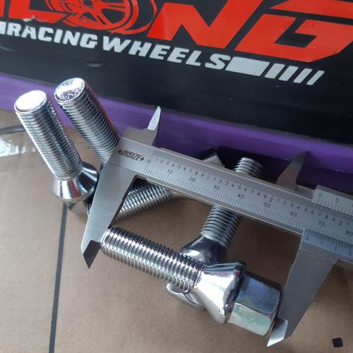 Jual BAUT RODA MUR MERCY BMW VW DAN MAZDA UKURAN DRAT 14mm - Kota ...