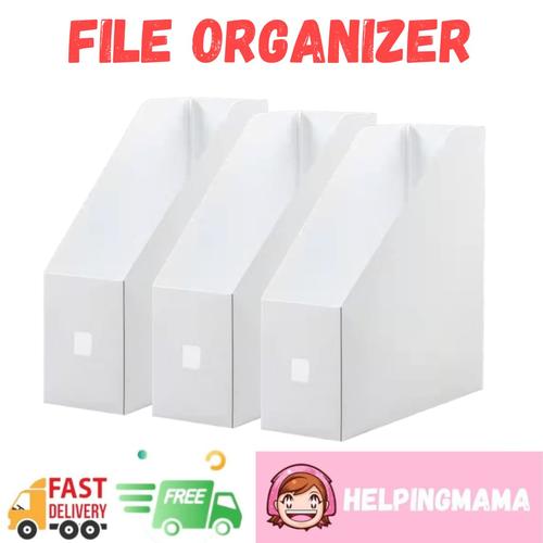 Jual File Organizer Kotak Dokumen Tempat Berkas Kertas Box Plastik ...