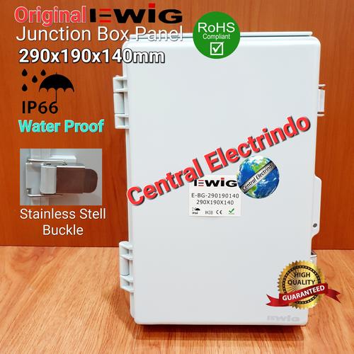 Jual Junction Box Panel BG 290×190×140mm Plastik ABS EWIG With Base ...