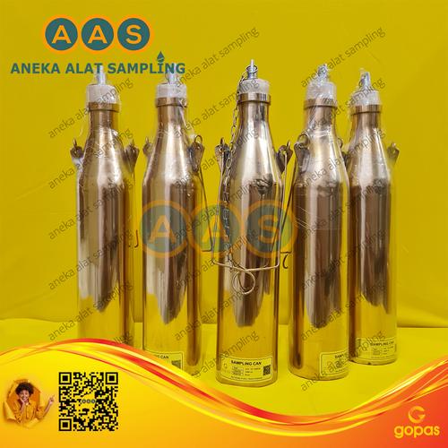 Jual Sampling Can Kuningan 1 liter untuk sampling minyak CPO solar dll ...
