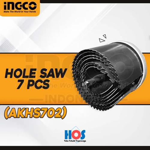 Jual Hole saw kayu set 7pcs 26-63mm INGCO AKHS702 - Kota Samarinda ...