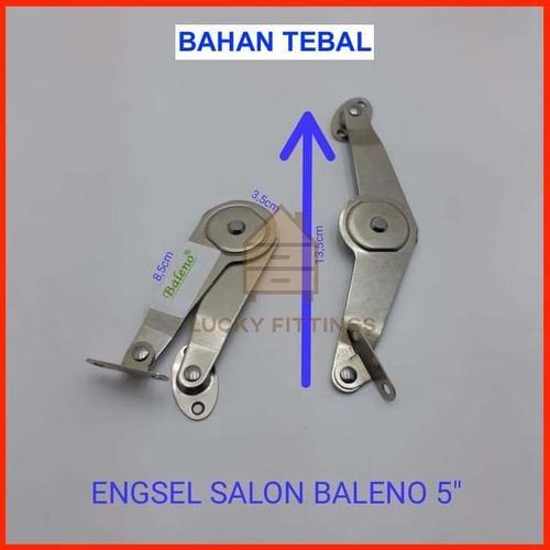 Jual Engsel Salon 5" Baleno TEBAL / Wayang LARGE Engsel Sikutan Lemari ...