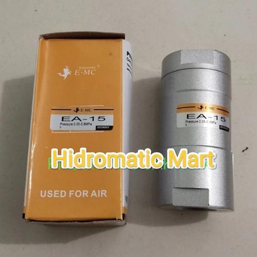 Jual Check Valve / One Way Valve EA-15 EMC Pnuematic - Jakarta Barat - HIDROMATIC MART | Tokopedia