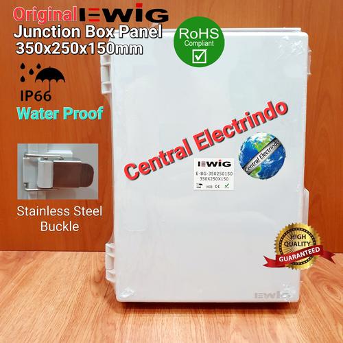 Jual Junction Box Panel BG 350×250×150mm Plastik ABS EWIG With Base ...