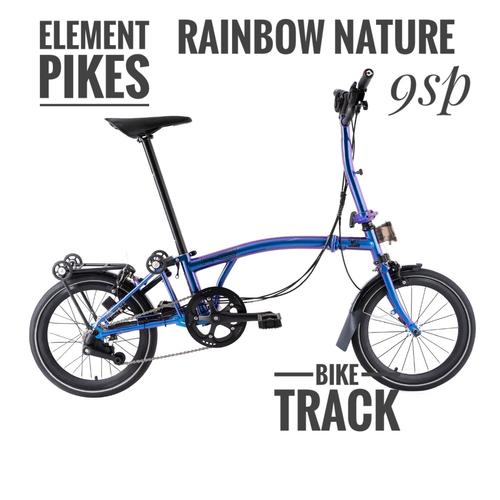Jual Sepeda Lipat Element Pikes Gen 2 Green Nature - Sand Black ...