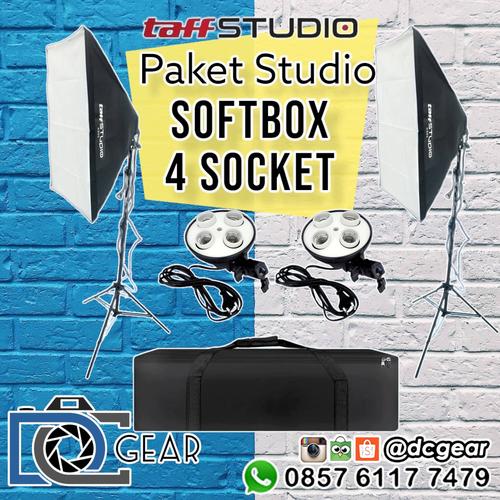 Jual Paket Lampholder 4 Lampu Dan Softbox (Fitting E27) - stand+softbox - Kota Makassar - DC ...
