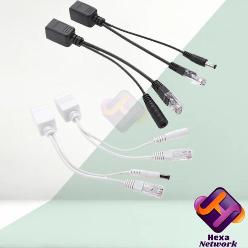 Jual POE Adapter Cable RJ45 POE Injector + POE Splitter Kit POE ...