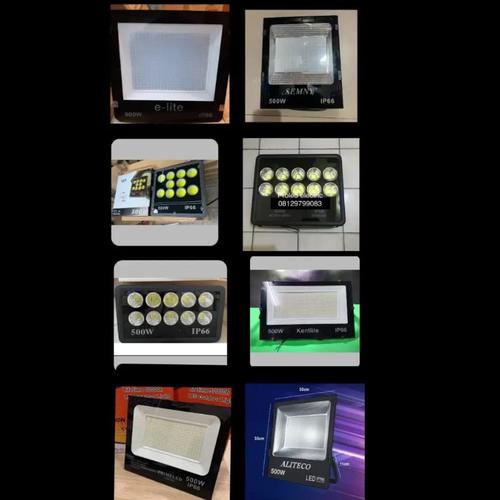 Jual lampu sorot jalan led 500w 500 watt outdoor spot light tembak pju ...