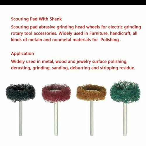 Jual Mata Poles Mini Grinder Scouring Pad Buffing Polisher Polishing ...