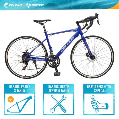 Promo Sepeda Balap Celcius ROADBIKE LUXE 700c FRAME ALLOY ukuran 50 ...