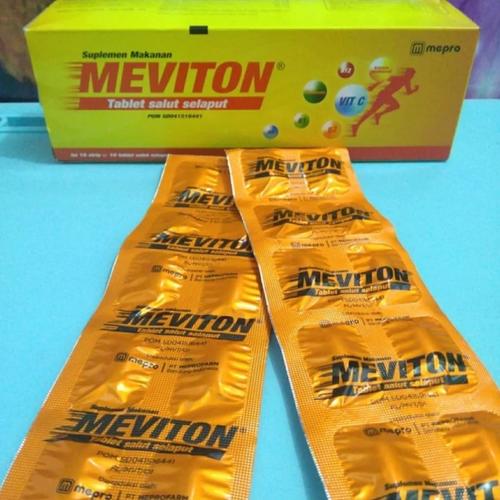 Jual Meviton vitamin c 500( 1 strip isi 10 tablet) - Jakarta Pusat ...