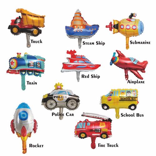 Jual Balon Foil Transportasi MINI | Balon Kendaraan MINI | Car Ship ...