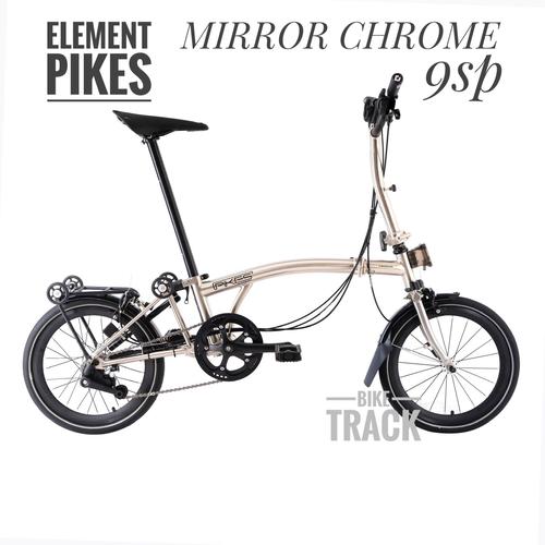 Jual Sepeda Lipat Element Pikes Chico Jericho 16 inch - 9sp Goldie ...