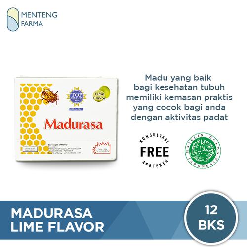 Jual Madurasa Lime Flavor (Dus Isi 12 Sachet) - Madu Asli Plus Jeruk Nipis - Jakarta Pusat ...