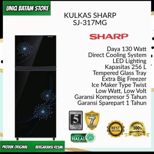 Jual KULKAS SHARP 2 pintu SJ 317 MG GARANSI RESMI [ BATAM ] - Kota ...