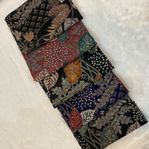 Jual Bahan Batik Halus Meteran | Kain Batik Meteran Bahan Foil - B 01 ...
