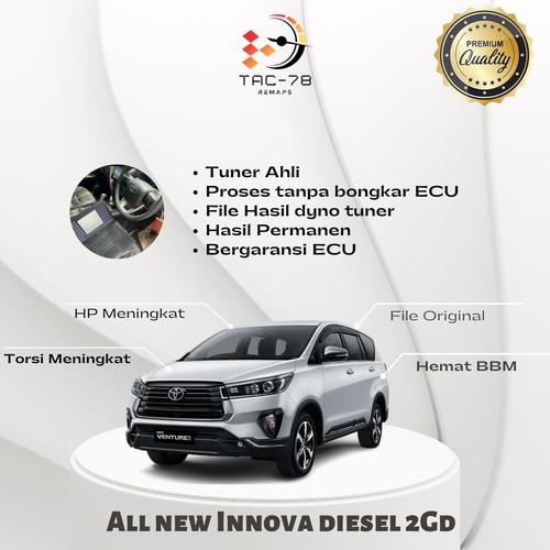 Jual REMAP ECU MOBIL toyota innova reborn diesel, fortuner vnt vrz ...