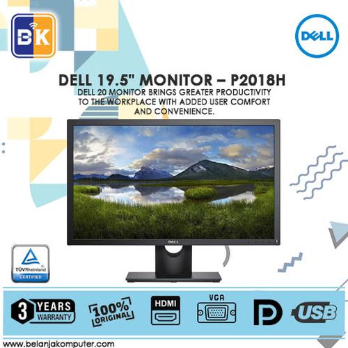 Jual Dell Monitor P2018H (1600 x 900 at 60Hz) Monitor - Jakarta Pusat ...