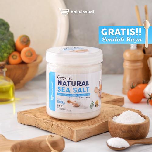 Promo Sea Salt Pure Organic Garam Laut Premium Natural 100% Seasalt ...