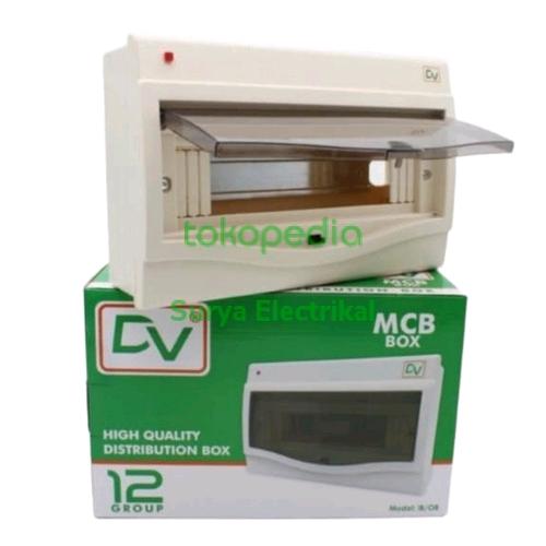 Jual BOX MCB 12 GROUP DB12 IB/OB MCB BOX 12 GROUP DENGAN LAMPU ...