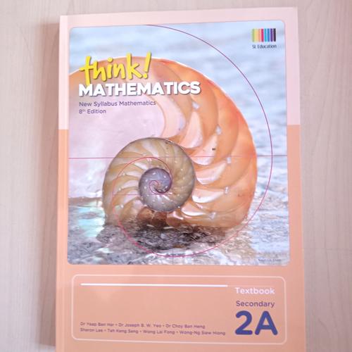 Jual Think! Mathematics TEXTBOOK 2A secondary SMP 8th edition - Kab ...
