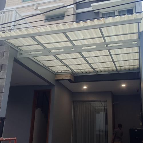 Jual canopy baja ringan spandek transparan - Kota Tangerang Selatan ...