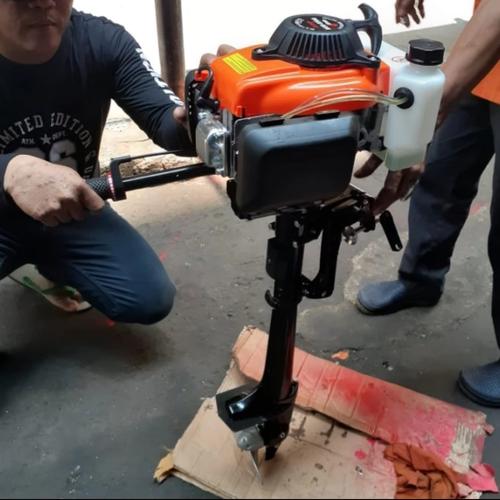 Jual Mesin Perahu Tempel OutBoard 5HP 4 tak MOB850G MATSUMOTO MOB 850G ...