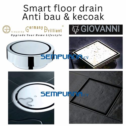 Jual Smart floor drain avur afur lantai stainless Germany Brilliant ...