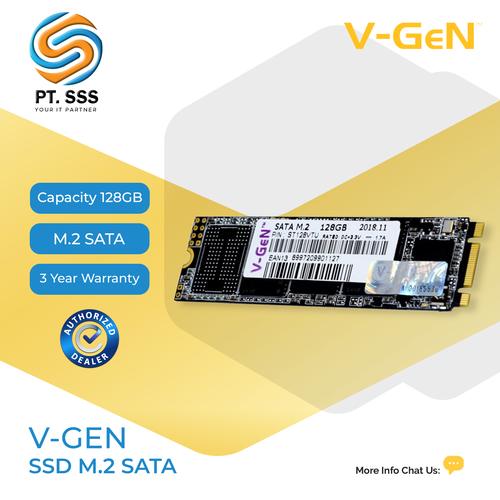Jual V-Gen SSD Turbo M.2 Sata 2280 128GB - SSD M2 128 GB - Jakarta ...