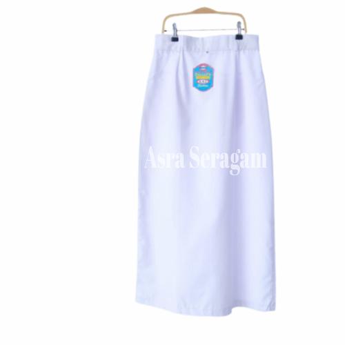 Jual Rok sekolah sma/smk Rok span panjang model A warna putih - Putih ...