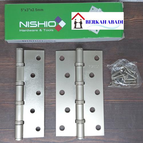 Jual Engsel Jendela Engsel Pintu Engsel Lemari Nishio 5 inch - Kab ...
