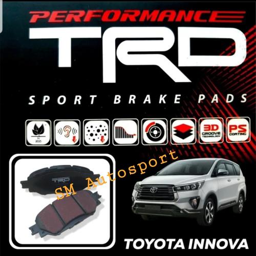 Jual TRD Racing Brake Pad Kampas Rem TOYOTA Innova Reborn Venturer 16 ...