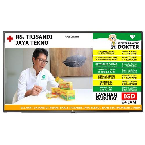 Jual TV LG DIGITAL SIGNAGE 55 INCH 55 UR640 TV IKLAN - Jakarta Pusat ...